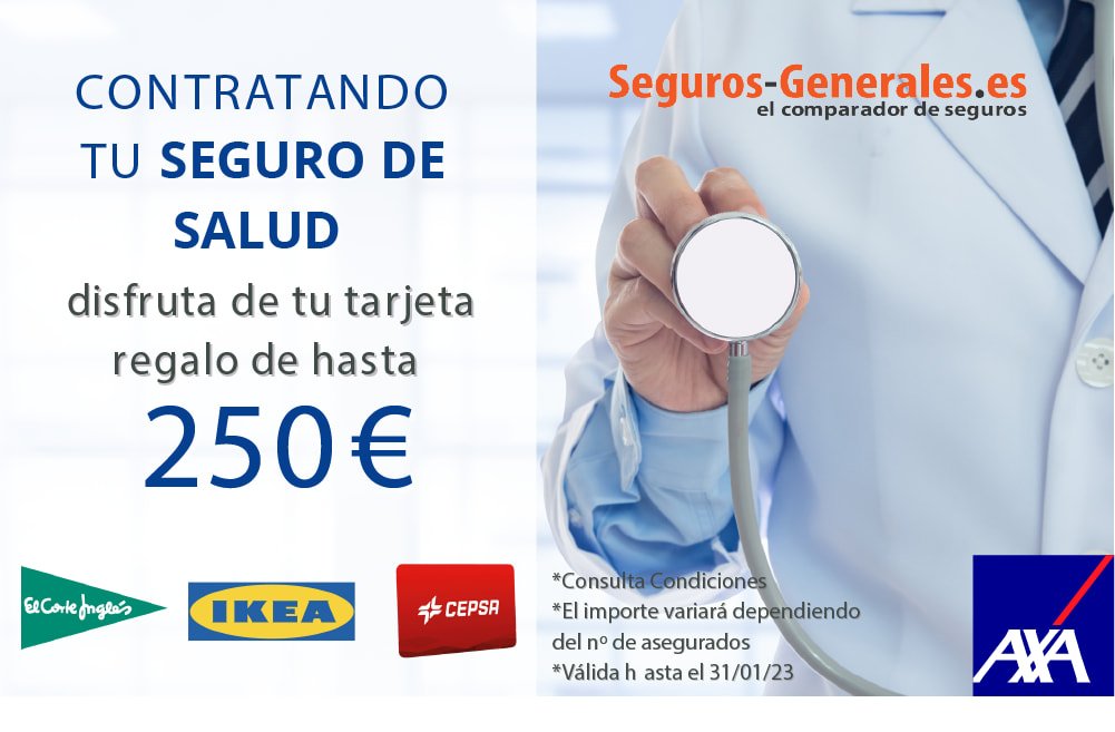 Promoción seguro de salud AXA - Seguros y Reaseguros